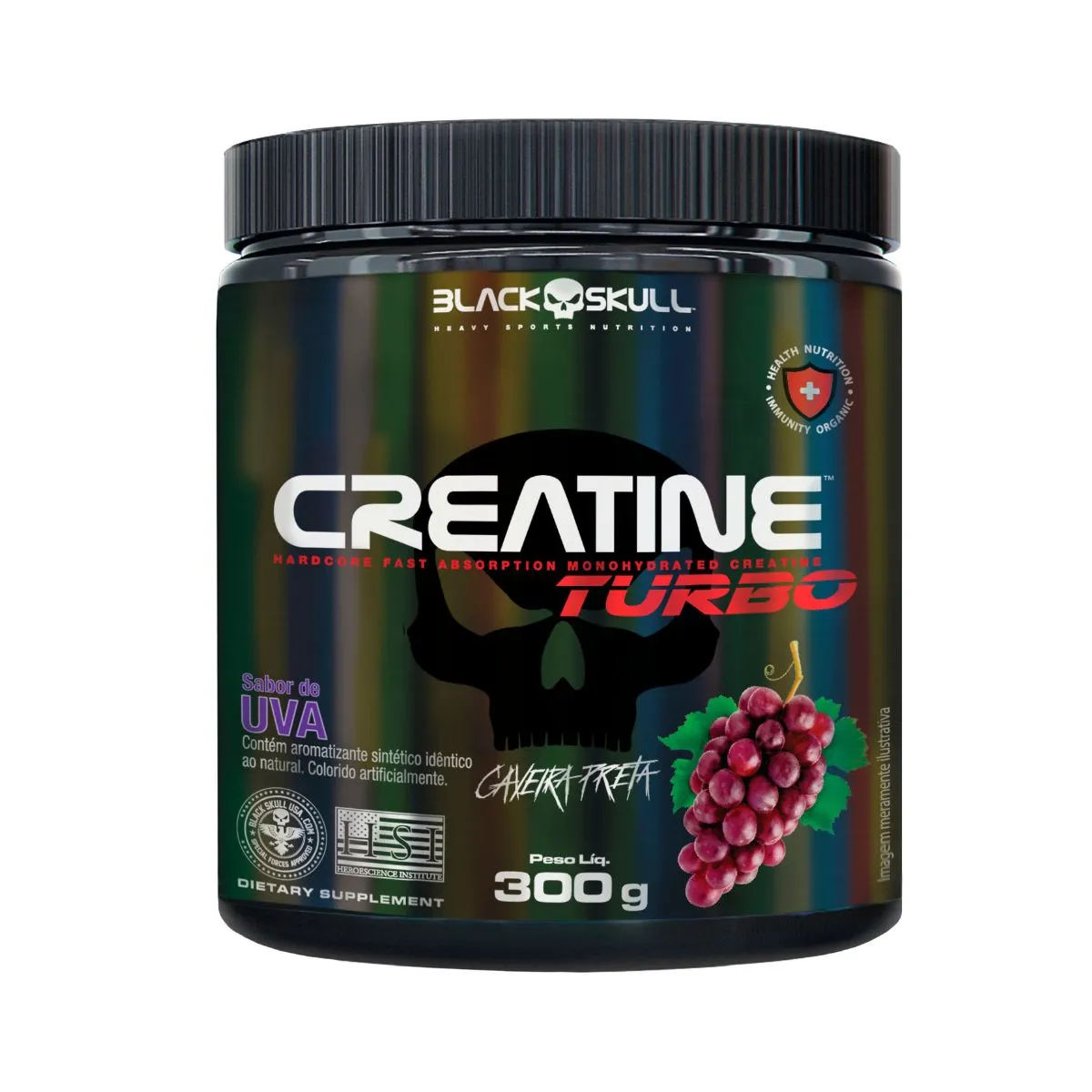 Creatine Turbo (150g) Black Skull